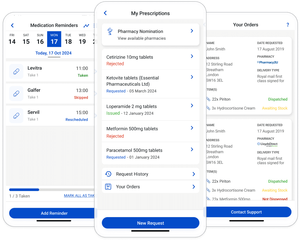 Download now from the app store - App Features - myGP